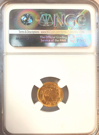 1874 Type 3 Gold $1.00 NGC MS64 – First Class Coins