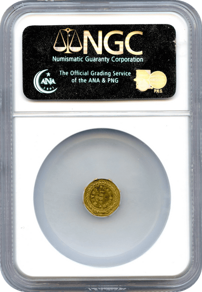 1884 California Gold Charm Eureka Sitting - Octagonal NGC MS64 – First ...
