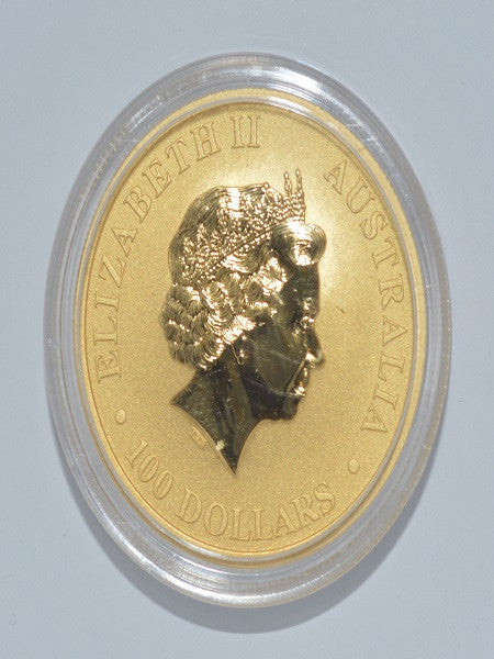 1 ounce .9999 Fine Gold Australian Kangaroo – First Class Coins