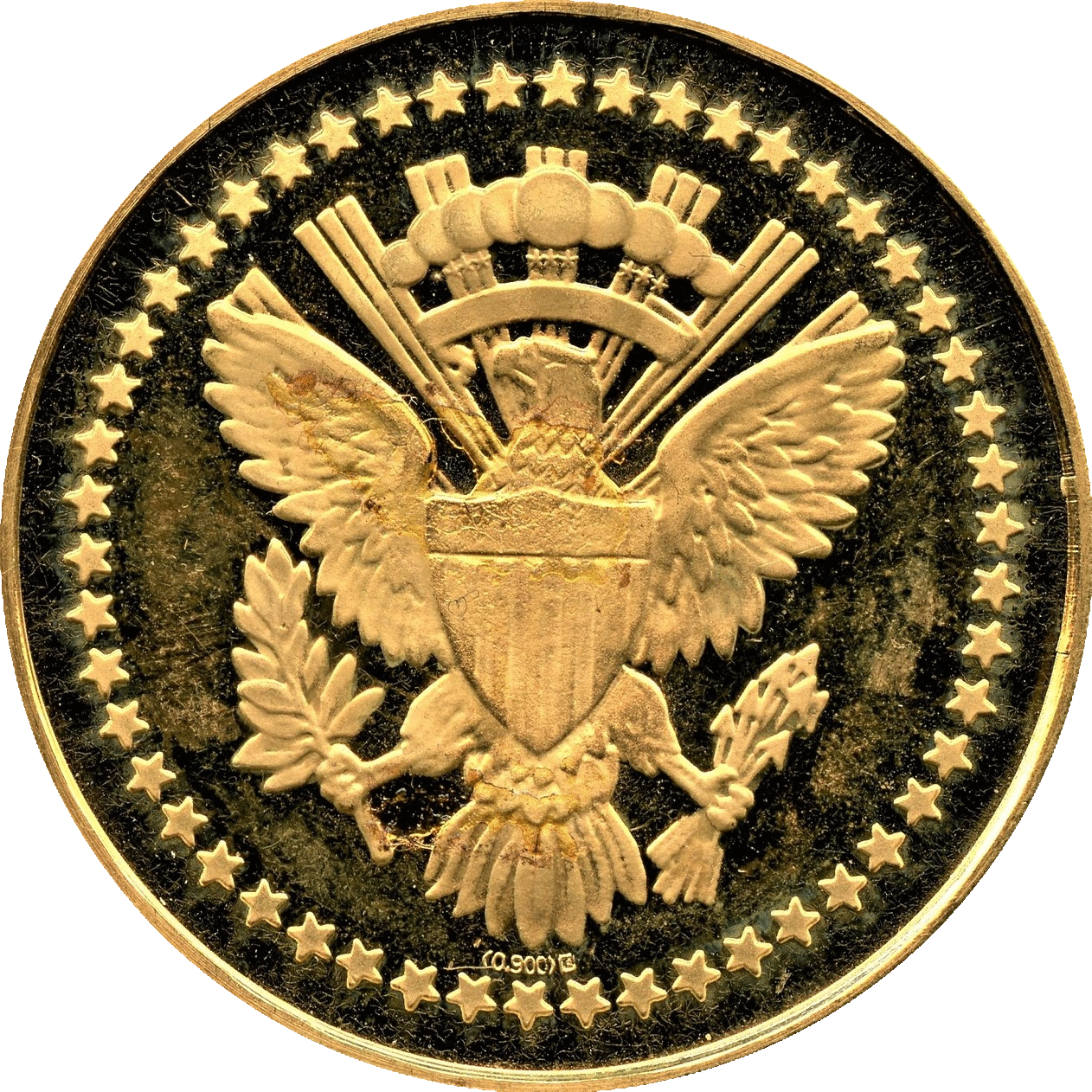 John F. Kennedy - The 35th President of the United States - Gold Medal ...