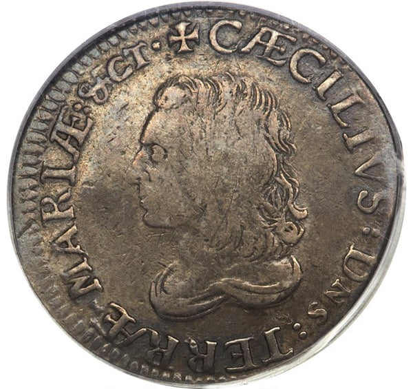 (1659) SHILNG Lord Baltimore Shilling VF25 PCGS. – First Class Coins