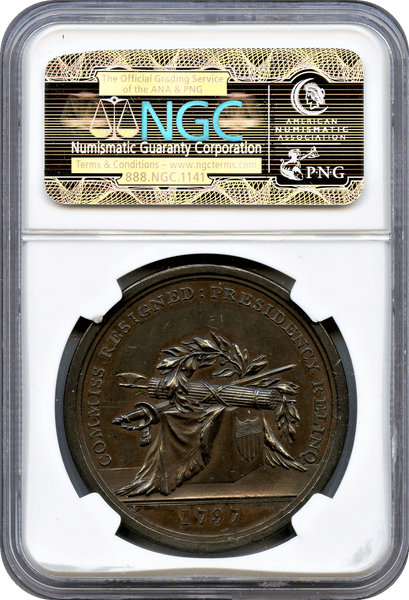 1807 Sansom Medal Baker-71A NGC AU55BN – First Class Coins